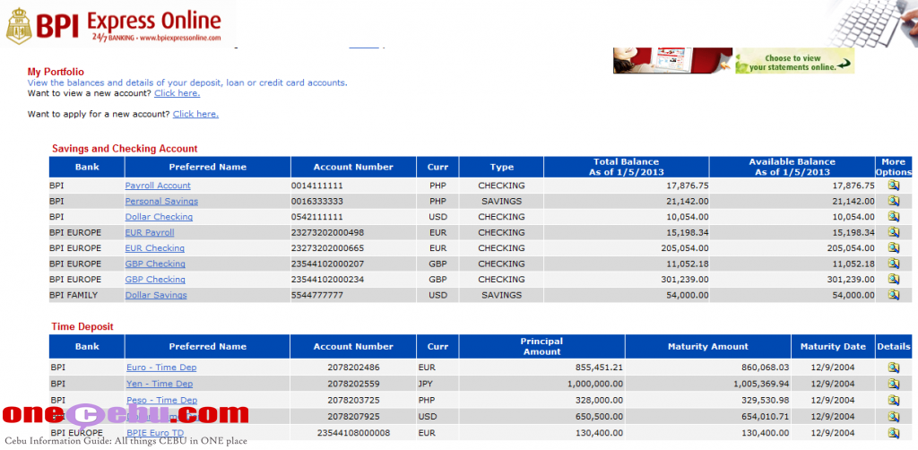 How to Enroll in BPI Online Banking - OneCebu.com How to Enroll in BPI Online Banking - OneCebu.com